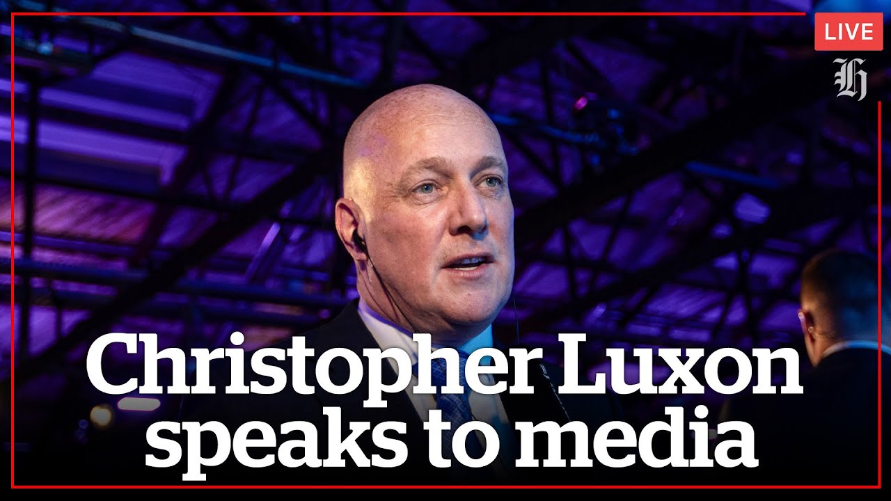 Christopher Luxon speaks to media | nzherald.co.nz - YouTube