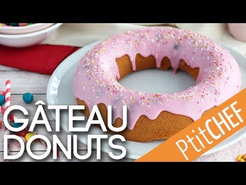 Recette de gâteau donut - Ptitchef.com - YouTube