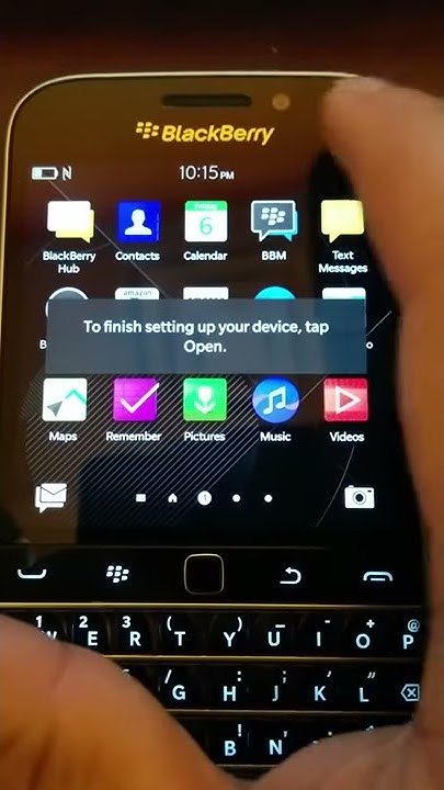 Blackberry Classic Sim Unlock Code not working - YouTube