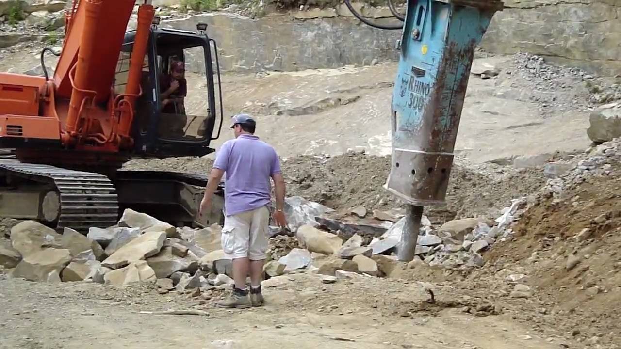 Rock chipping - YouTube