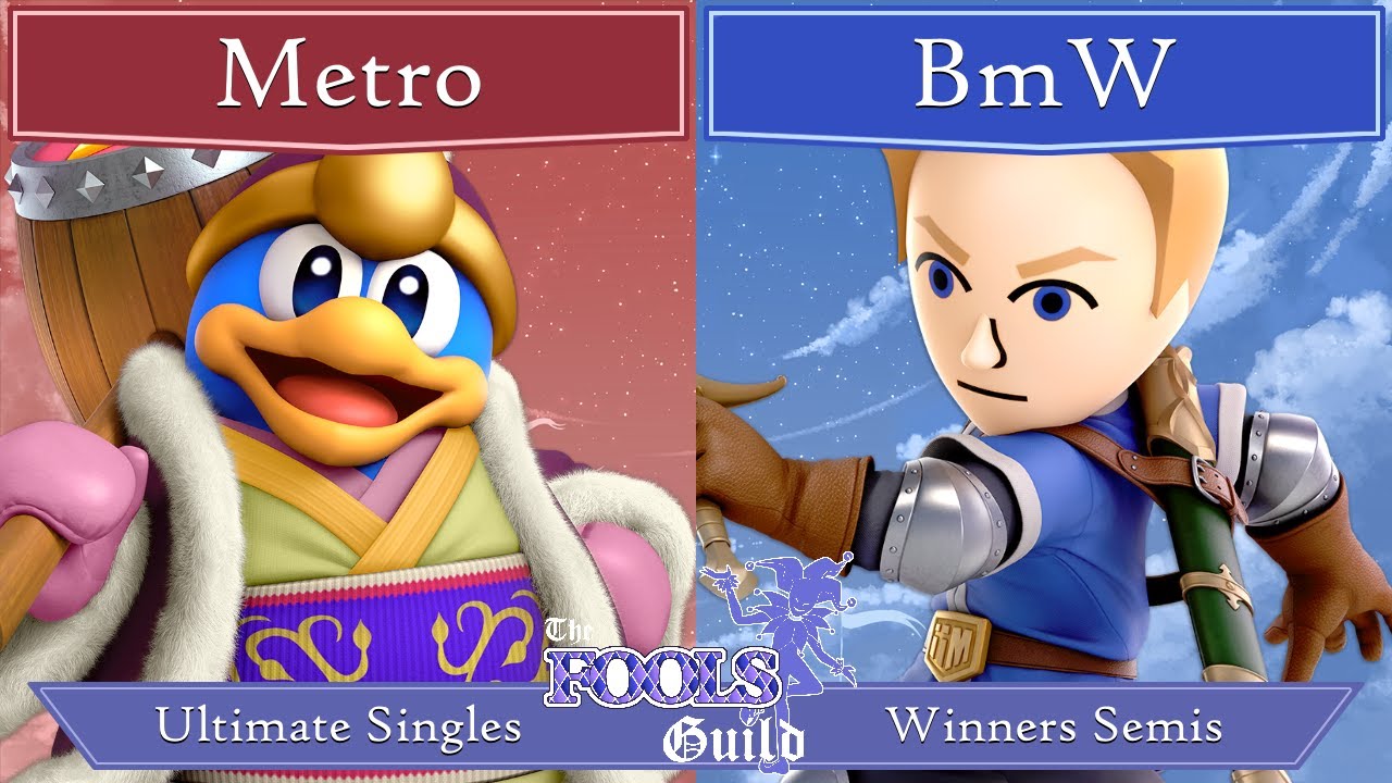 The Fools' Guild LXVI Winners Semis - Metro (King Dedede) vs BmW (Mii ...
