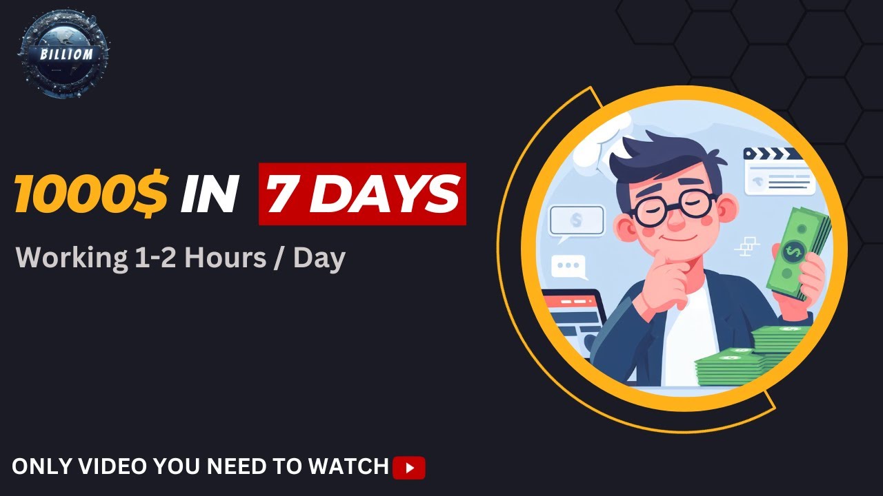 DO THIS TO EARN 1000$ / WEEK - YouTube