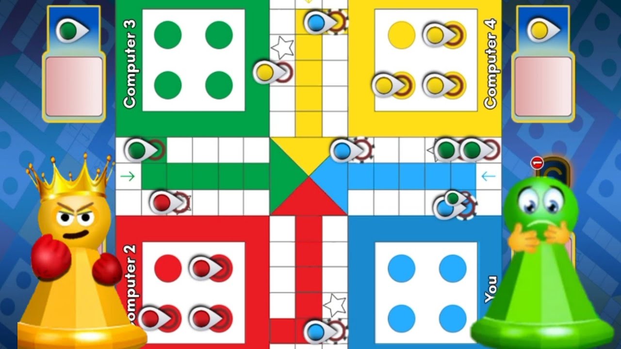 Ludo King One vs all Gameplay With 4 Player | Ludo King | Ludo #117 ...