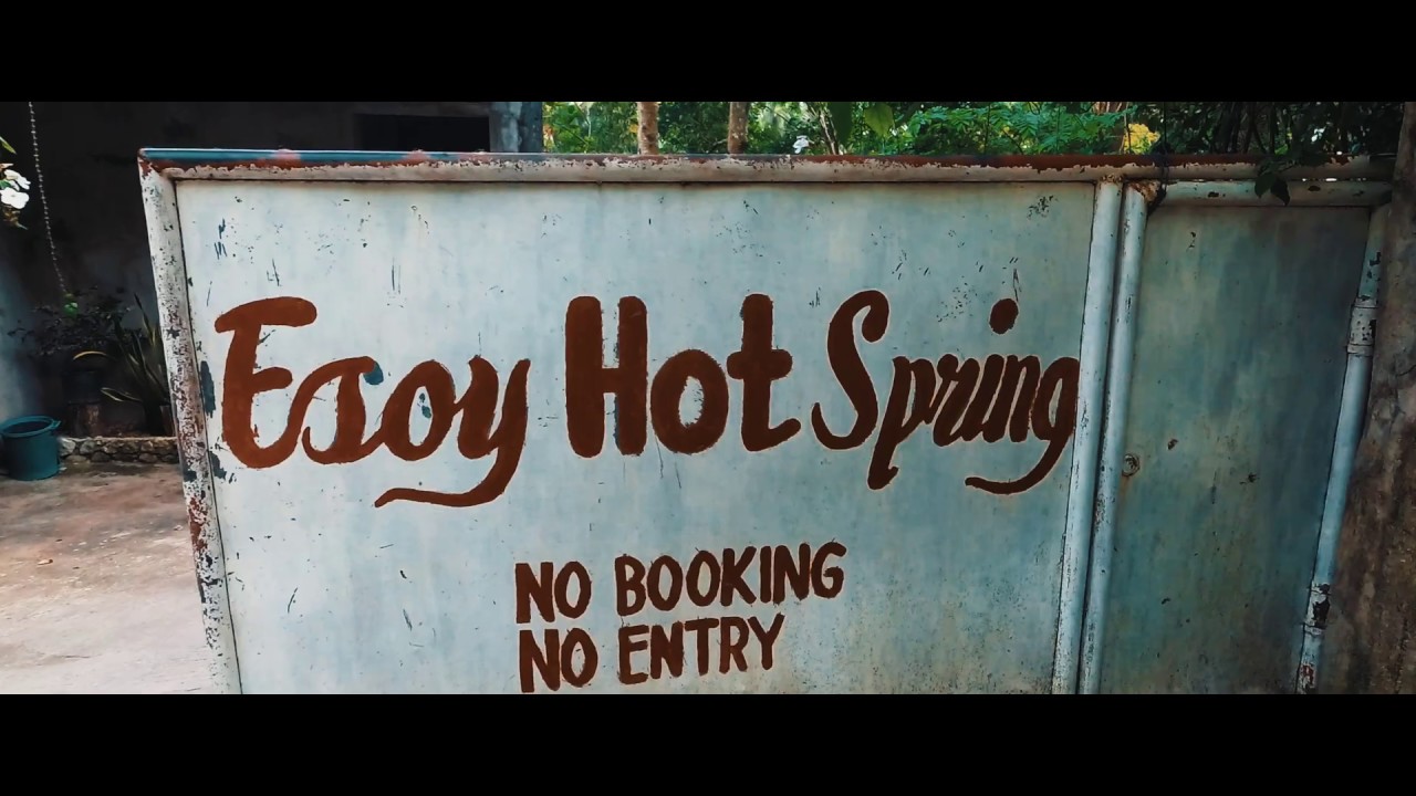 A Glimpse of Esoy Hot Spring - YouTube