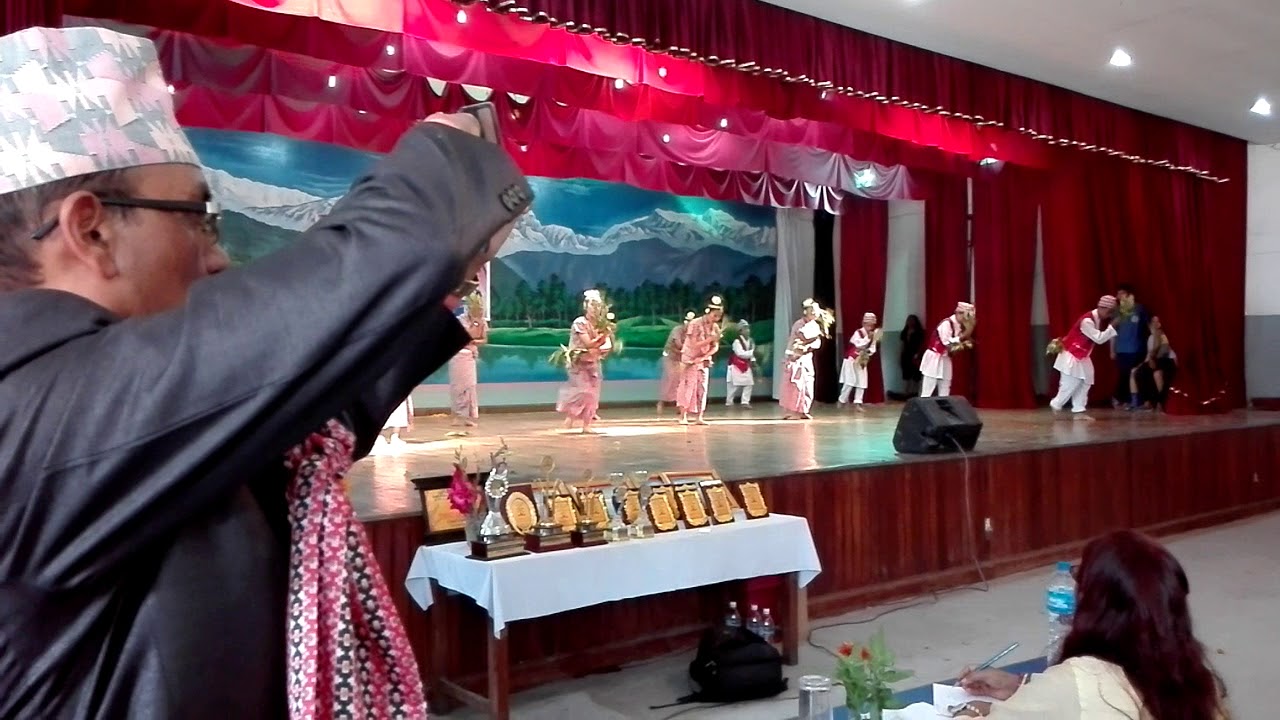 NEPALI RAI CULTURE CHANDI DANCE RACHHYAMA GARUN CHANDI MAI - YouTube