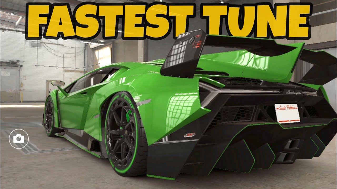 CSR2 Lamborghini Veneno (Gold Stars) Fastest Tune & Shift Pattern - YouTube