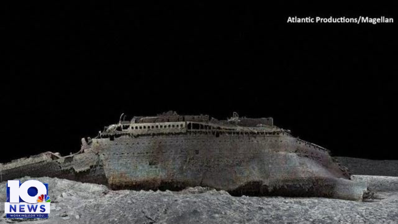 First-ever full size 3D scan of the Titanic shipwreck - YouTube