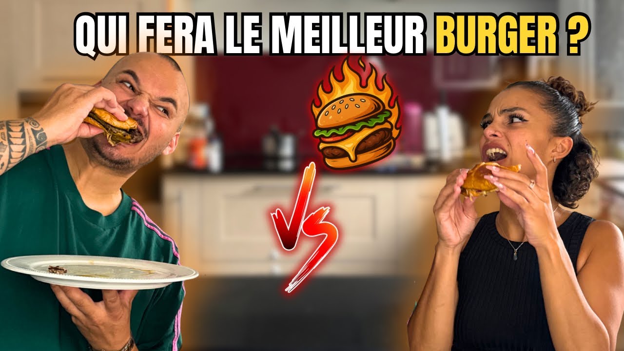 BURGER CHALLENGE: Qui fera le meilleur burger ? - YouTube