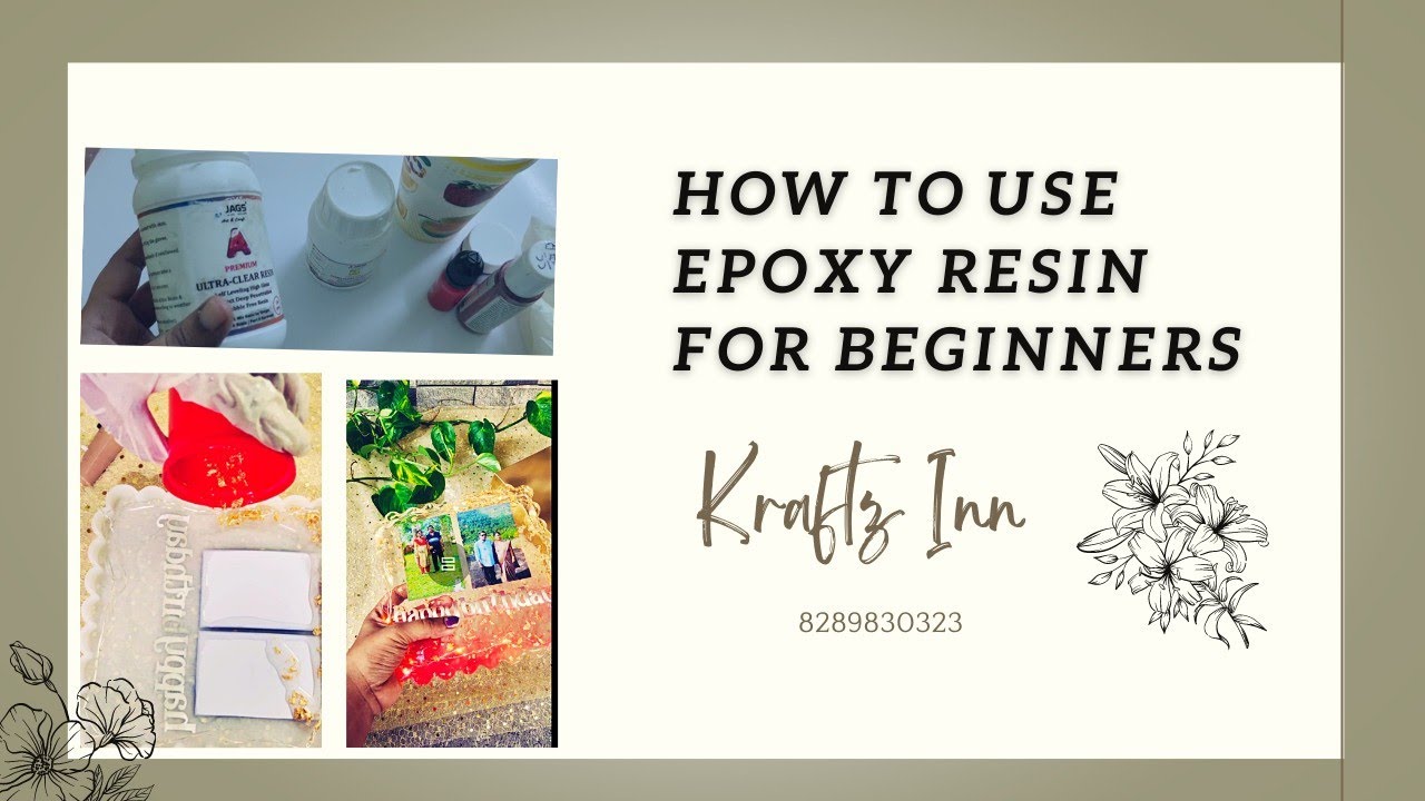 Resin Art for beginners | How to use Resin for Beginners (Resin ...