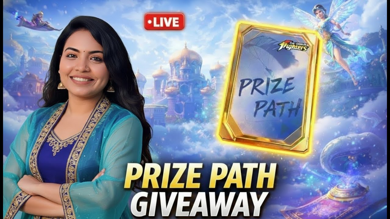 Prize Path Giveaway LIVE 🎁 BGMI | SUSBCRIBE & WIN Free UC🎉 ...