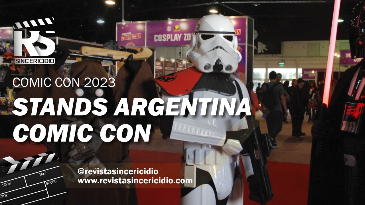 COMIC CON 2023 - Stands en Argentina Comic Con - YouTube