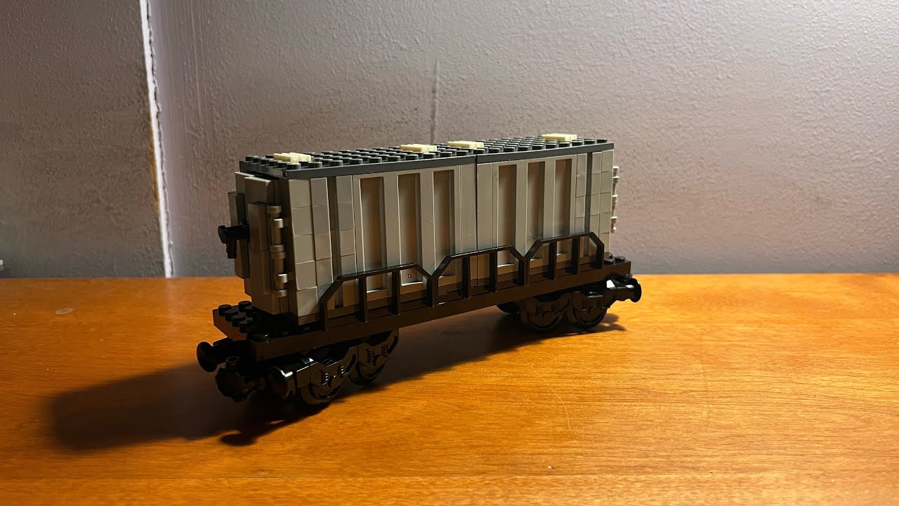 Building an Off-Brand LEGO Set: Off-Brand LEGO Container Train Car ...