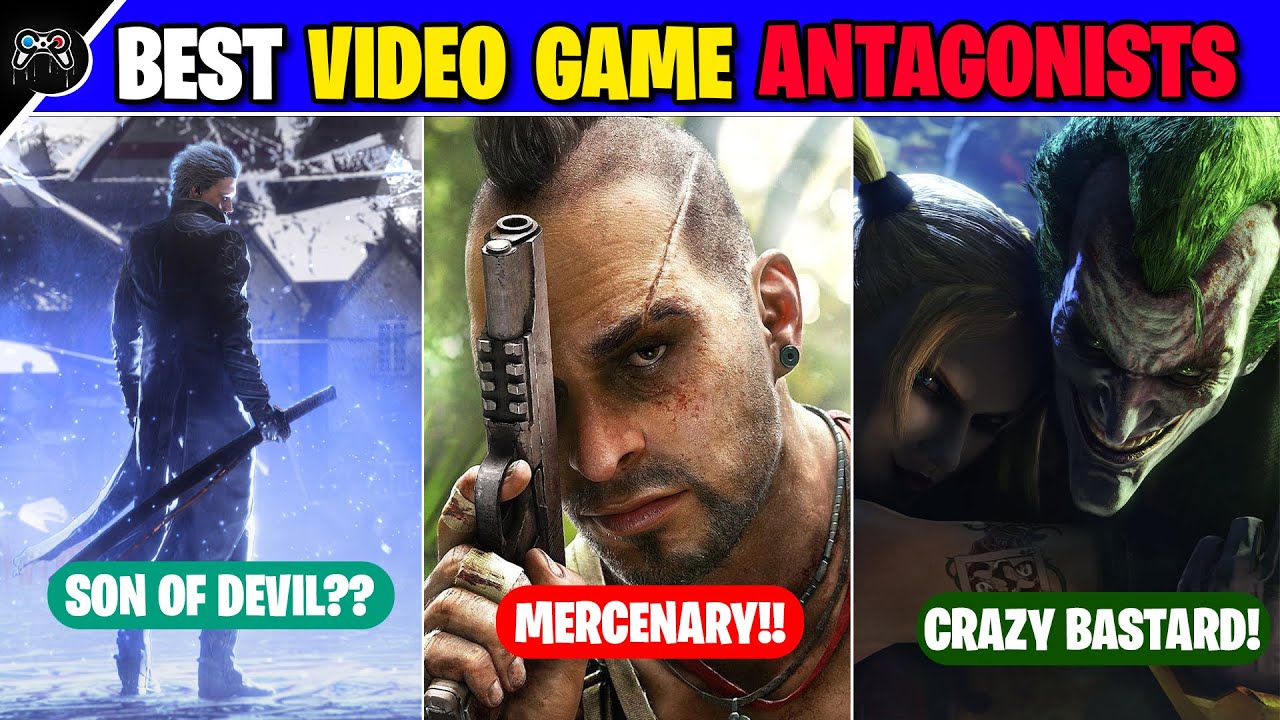 Best Video Games Antagonists of All Time - YouTube