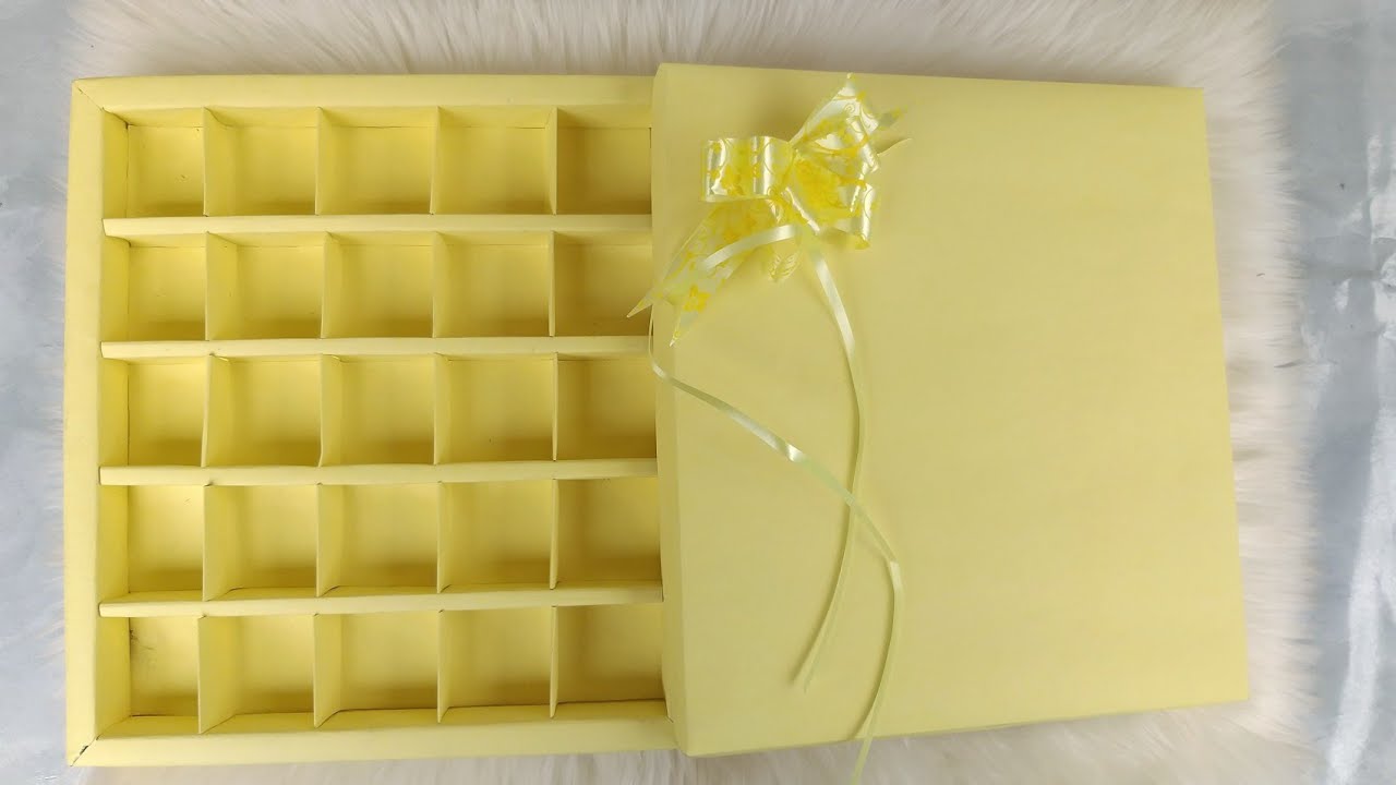 CARA MUDAH MEMBUAT BOX 25 SEKAT DENGAN DIAMETER 3,5CM@Husnahcokelat ...
