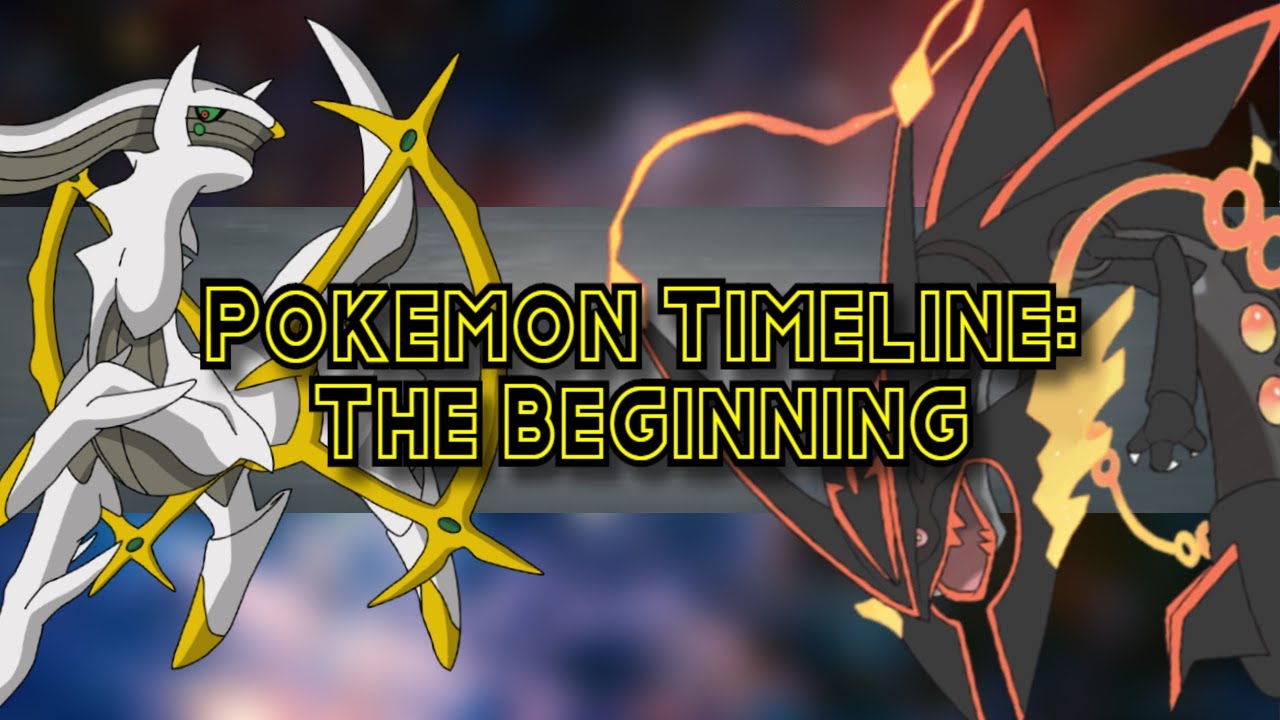 The Beginning Of Everything | Pokemon History & Timeline Explained ...