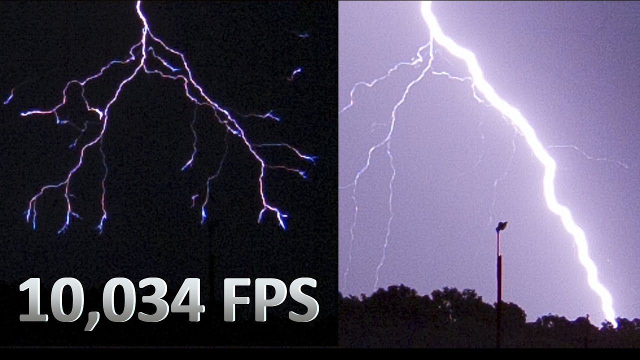 Lightning in St. Louis: Stepped & Dart Leaders filmed at 10,034 FPS ...