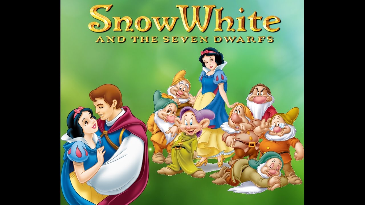Snow White , A Disney Princess and the Seven Dwarfs - YouTube