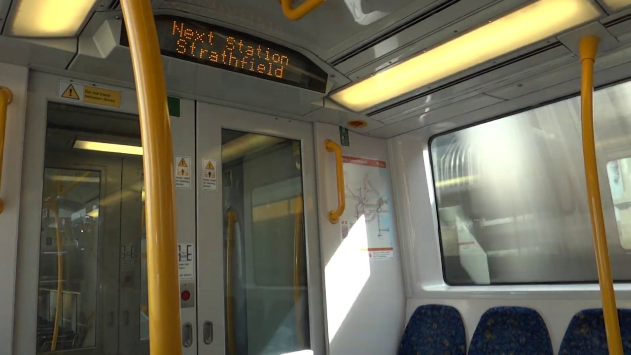 Sydney Trains M-Set (Millennium) - Ashfield to Strathfield (T2 Inner ...