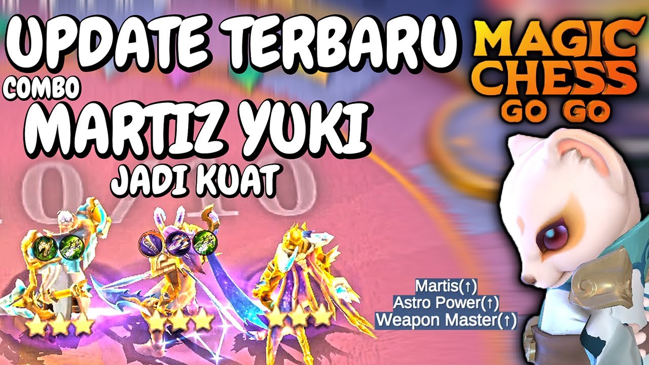 UPDATE MCGG TERBARU !! SYNERGY ASTRO DAN WM DI BUFF !! COMBO MARTIS ...