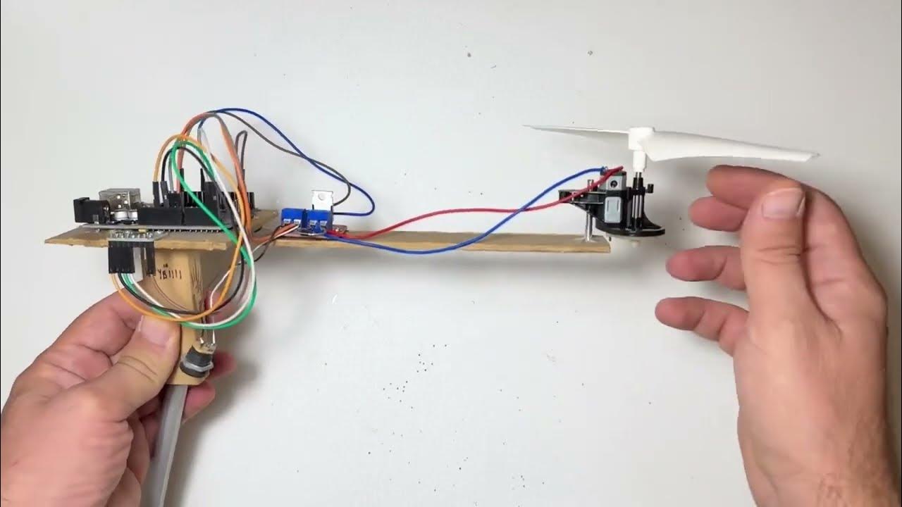 Dc Motor Speed Control By Arduino Pid | Propeller Angle Control On The Angular Moving Arm. - YouTube