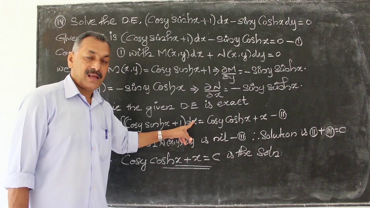EXACT ODE - YouTube