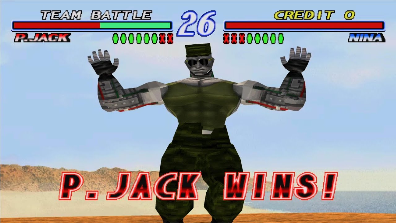 TEKKEN 2 Team Battle #7 - YouTube