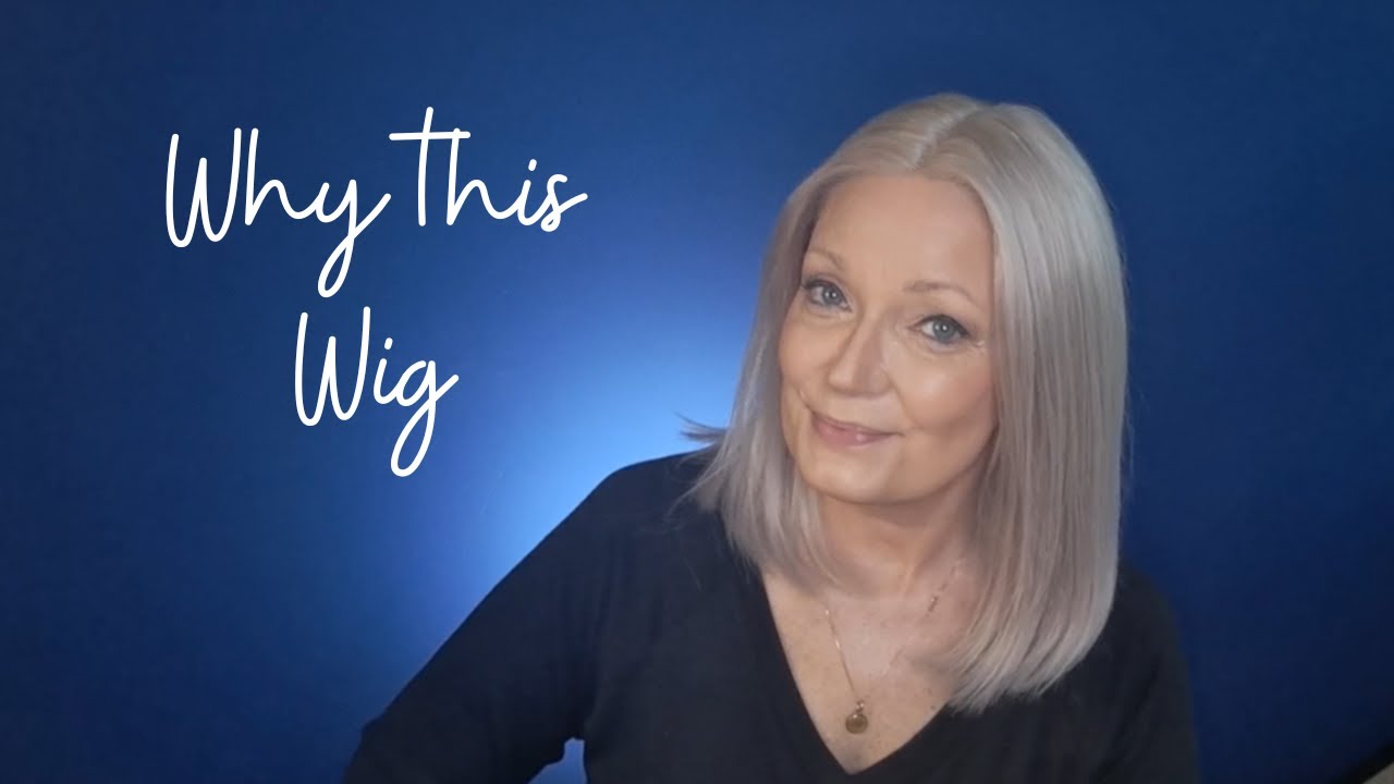 My First Silver Human Hair Wig by Emma Hair Piece - YouTube