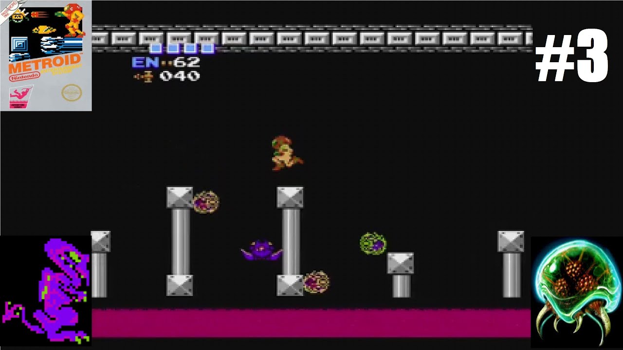 Metroid NES part 3: Ridley Already? Oh Yeah! - YouTube