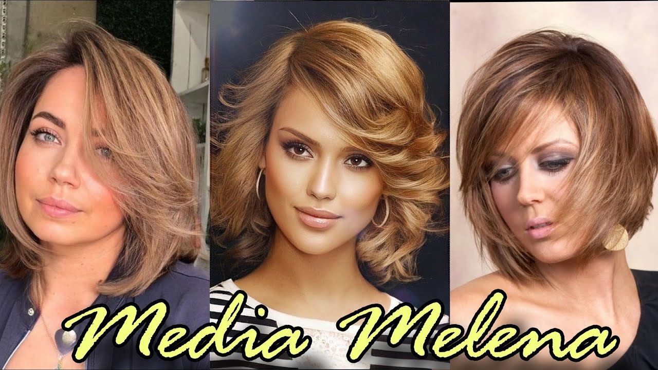 ️Cortes de Cabello MUJER 2024 ️ MEDIA MELENA 💇‍♀️Para todo Tipo de ...