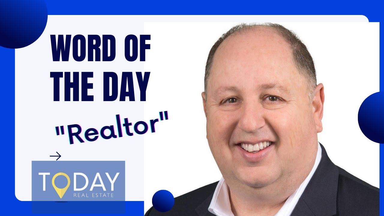 Word of the day Realtor - YouTube