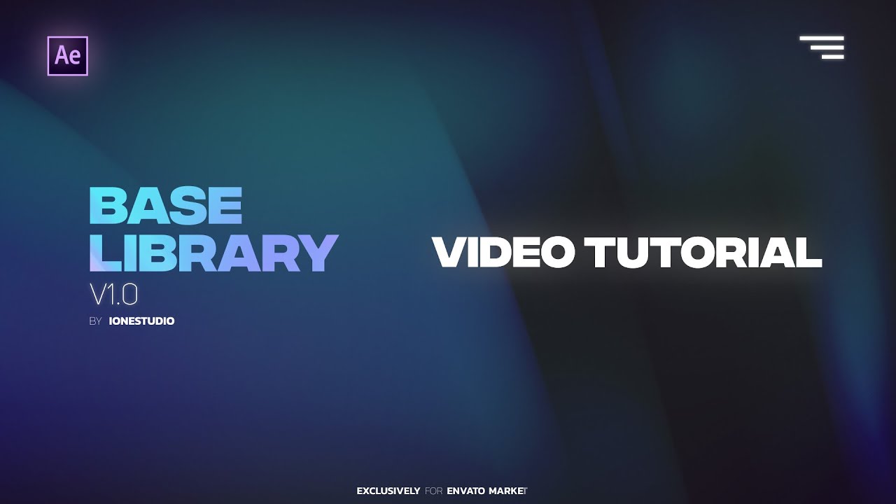 BASE Library | Tutorial for After Effects - YouTube