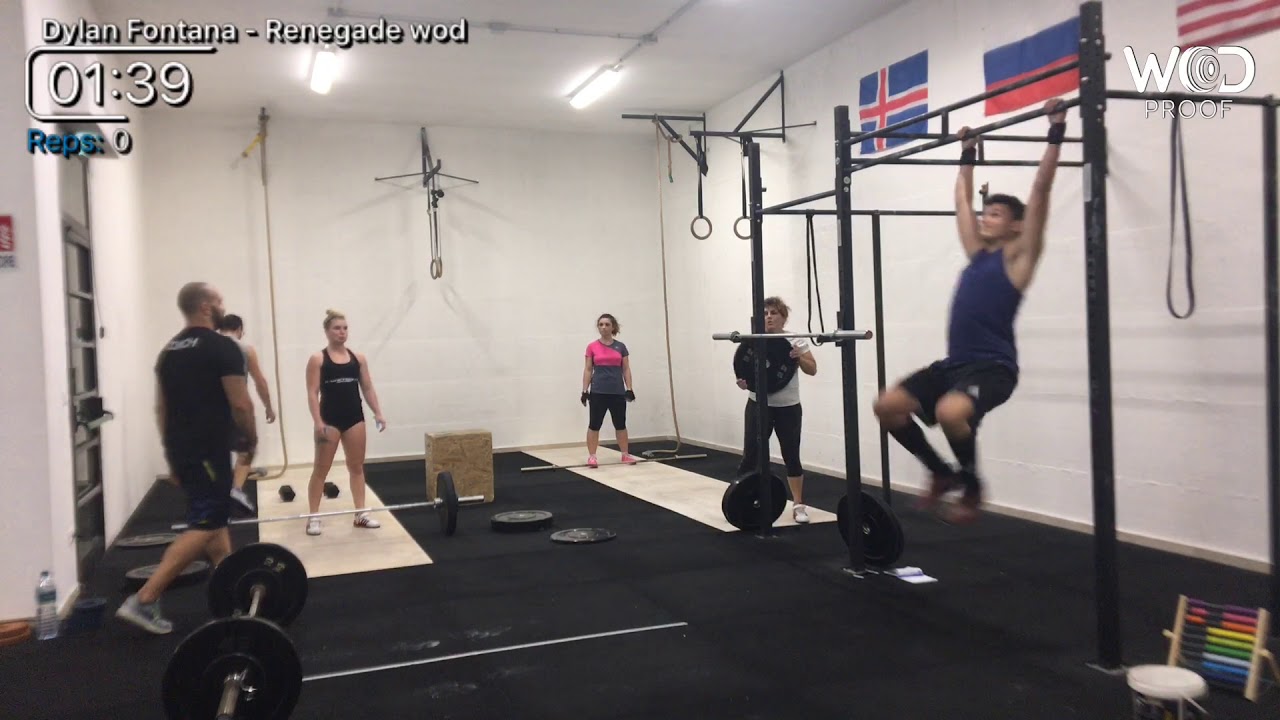 Dylan Fontana. RENEGADE WOD. Categoria Teens. Crossfit Impera - YouTube