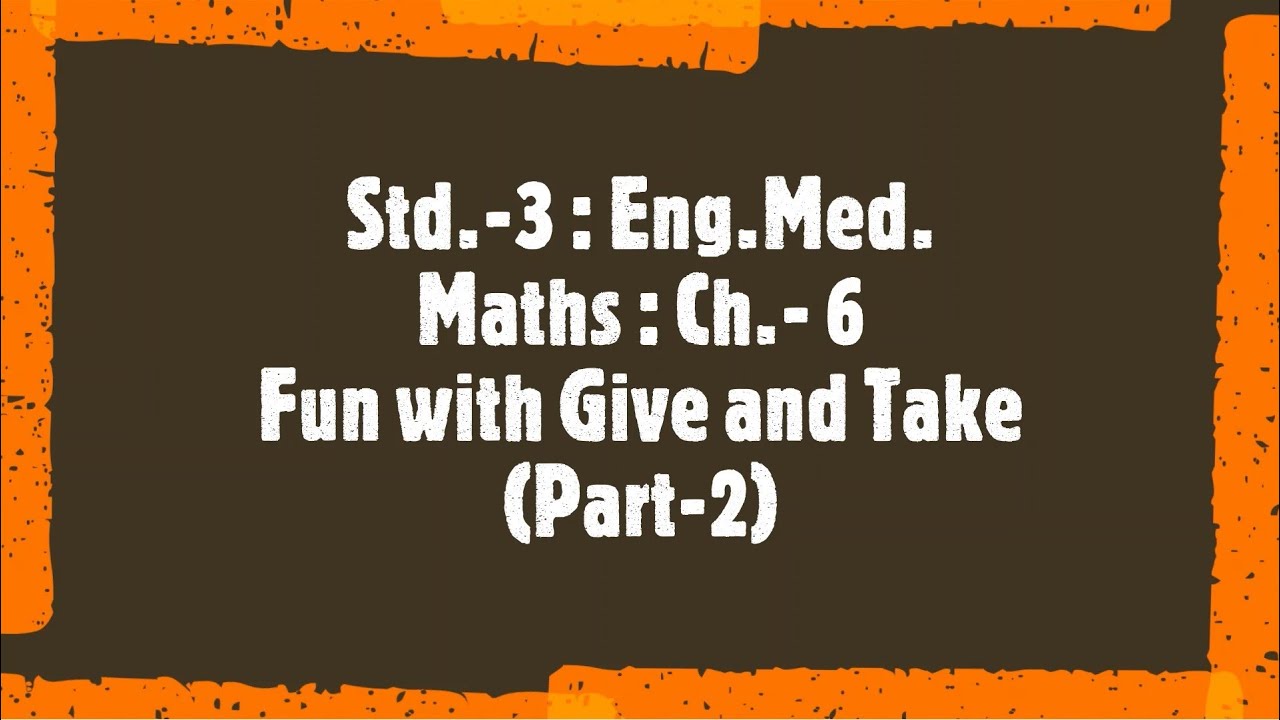 Std 3 E M Maths Ch 6 Part 2 - YouTube