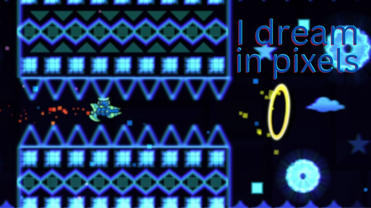 I dream in pixels 100% w/ clicks - YouTube