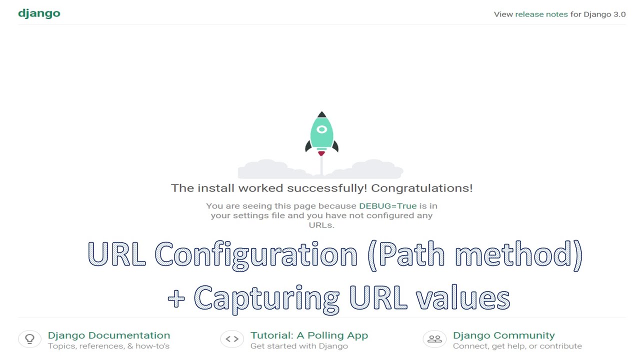 URL Configuration (path method) + Capturing URL Values - YouTube