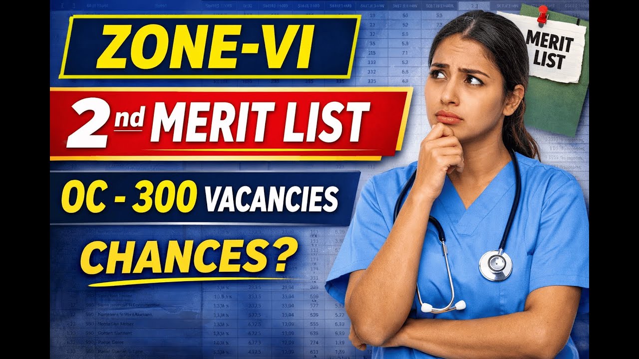 Nursing Officers Zone-VI Second Merit List Analysis | Open Category 300 ...
