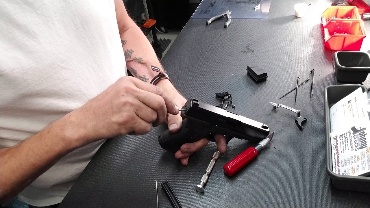 Glock overtravel stop adjustment EDUCATION ONLY - YouTube