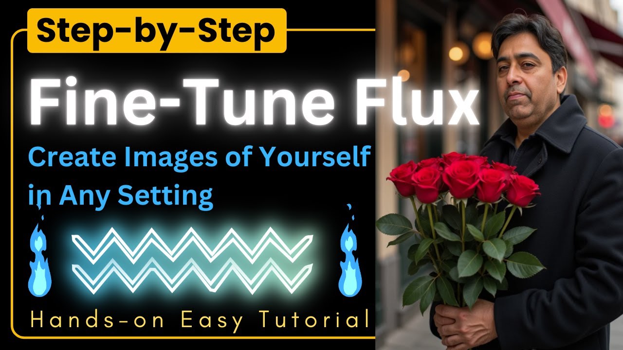 Fine-tune FLUX Model to Create Images of Yourself in Any Setting - YouTube