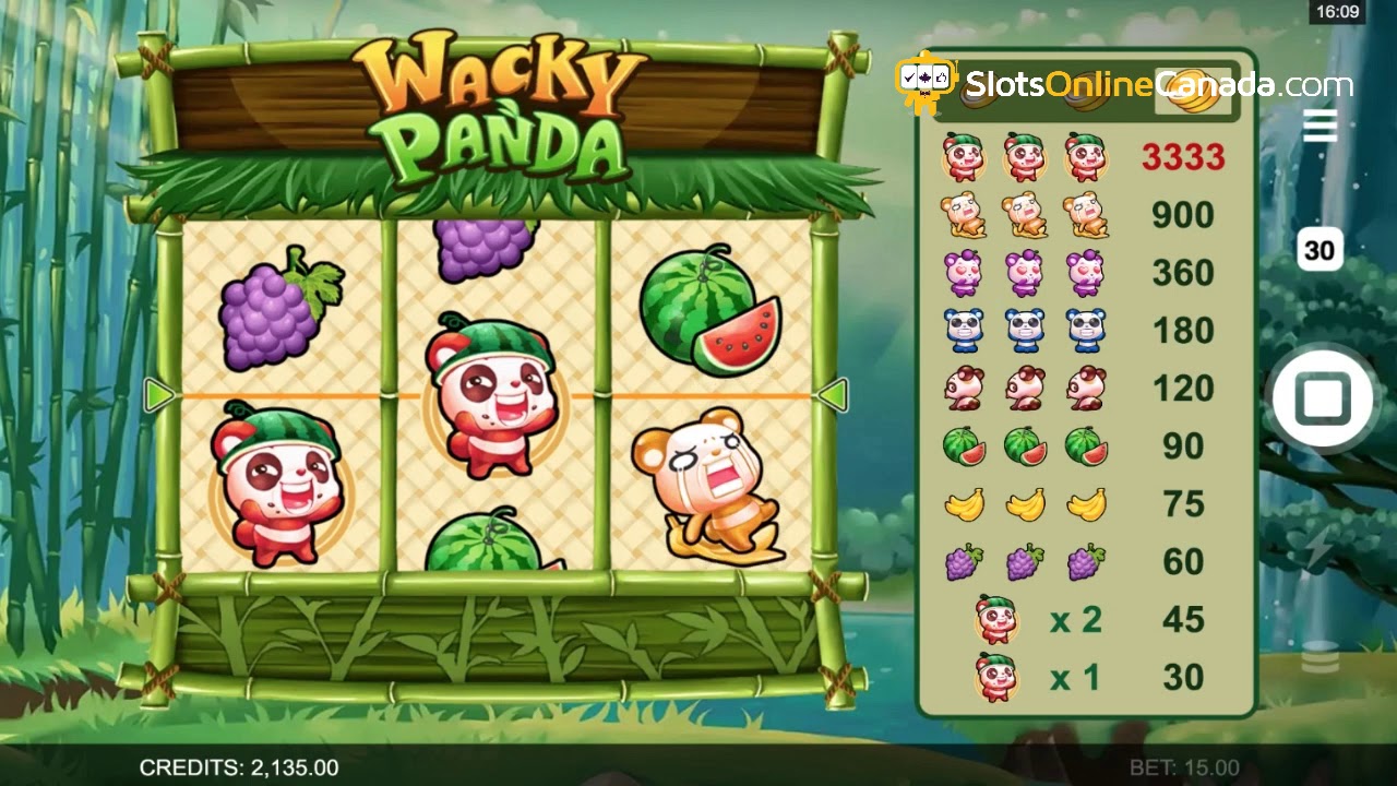 Wacky Panda Online Slot SOC - YouTube