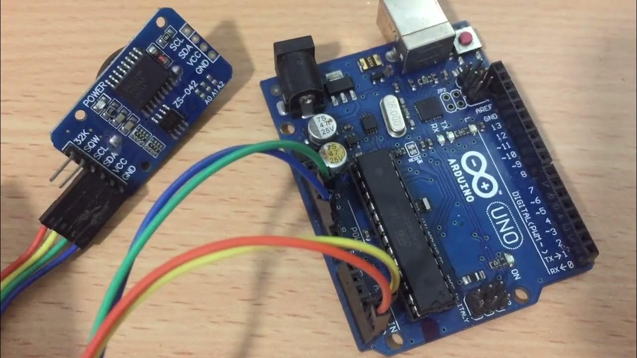 DS 3231 RTC module with Arduino - YouTube