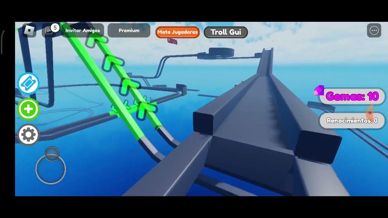 Juego a "Marble Rail"[UPDATE] en roblox - YouTube