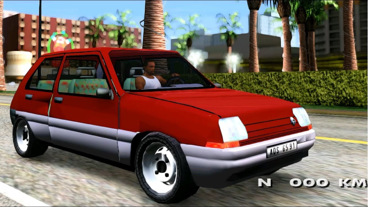 Renault 5 - GTA MOD _REVIEW - YouTube