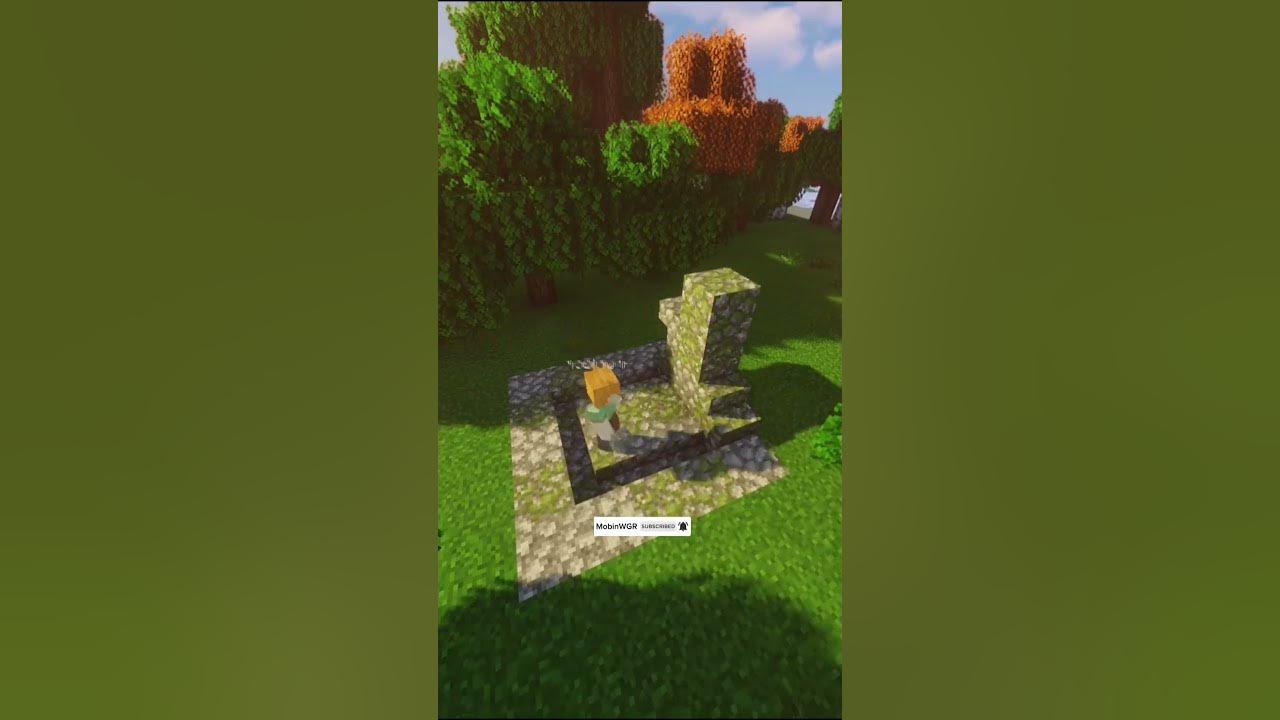 shader name : BSL 🌅 | Version : 1.20 ⛏️ #minecraftshorts #gaming # ...