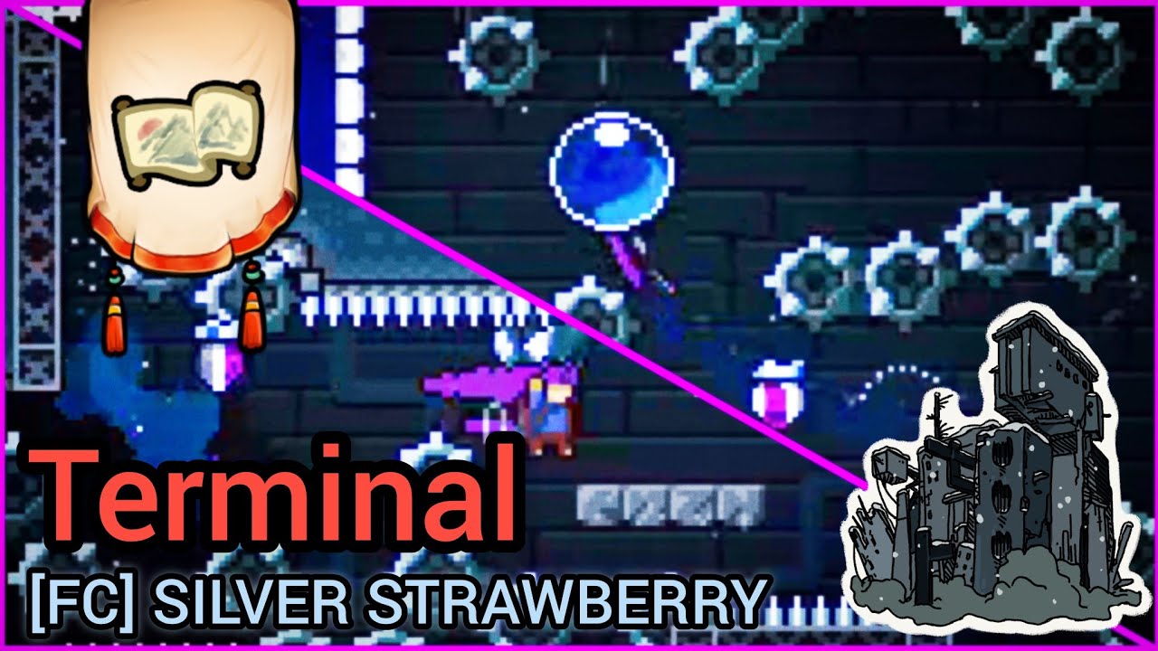 Gallery Collab 2024 | Terminal Full Clear Silver Strawberry | Celeste Mods - YouTube