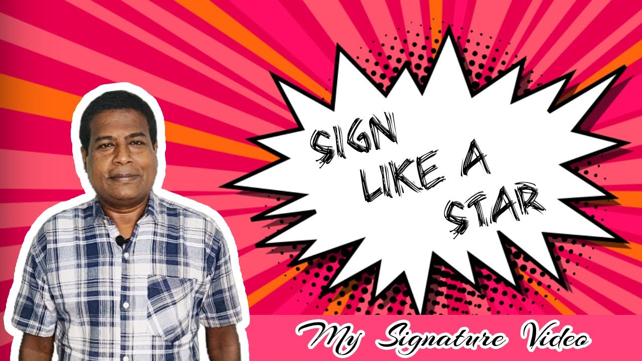 Importance of your Signature/ Power of your Signature/How to sign ...
