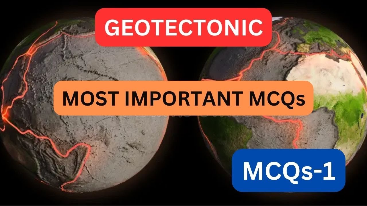Geotectonic Most Important MCQs - YouTube