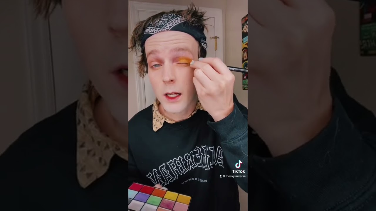 GET READY WITH ME | MAKEUP TUTORIAL FOR HAWKS. MY HERO ACADEMIA FUN ...