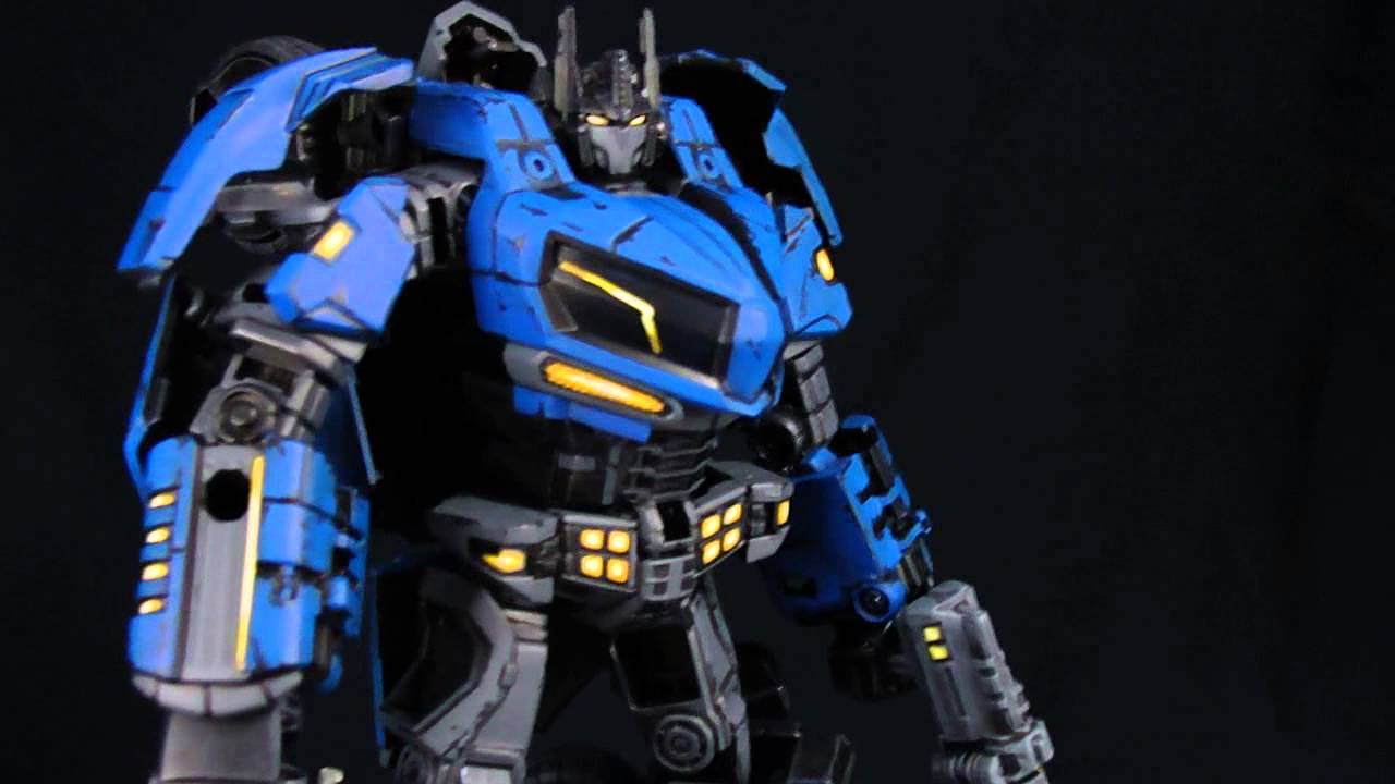 Transformers Custom WFC Optimus Prime - DIACLONE Style - YouTube