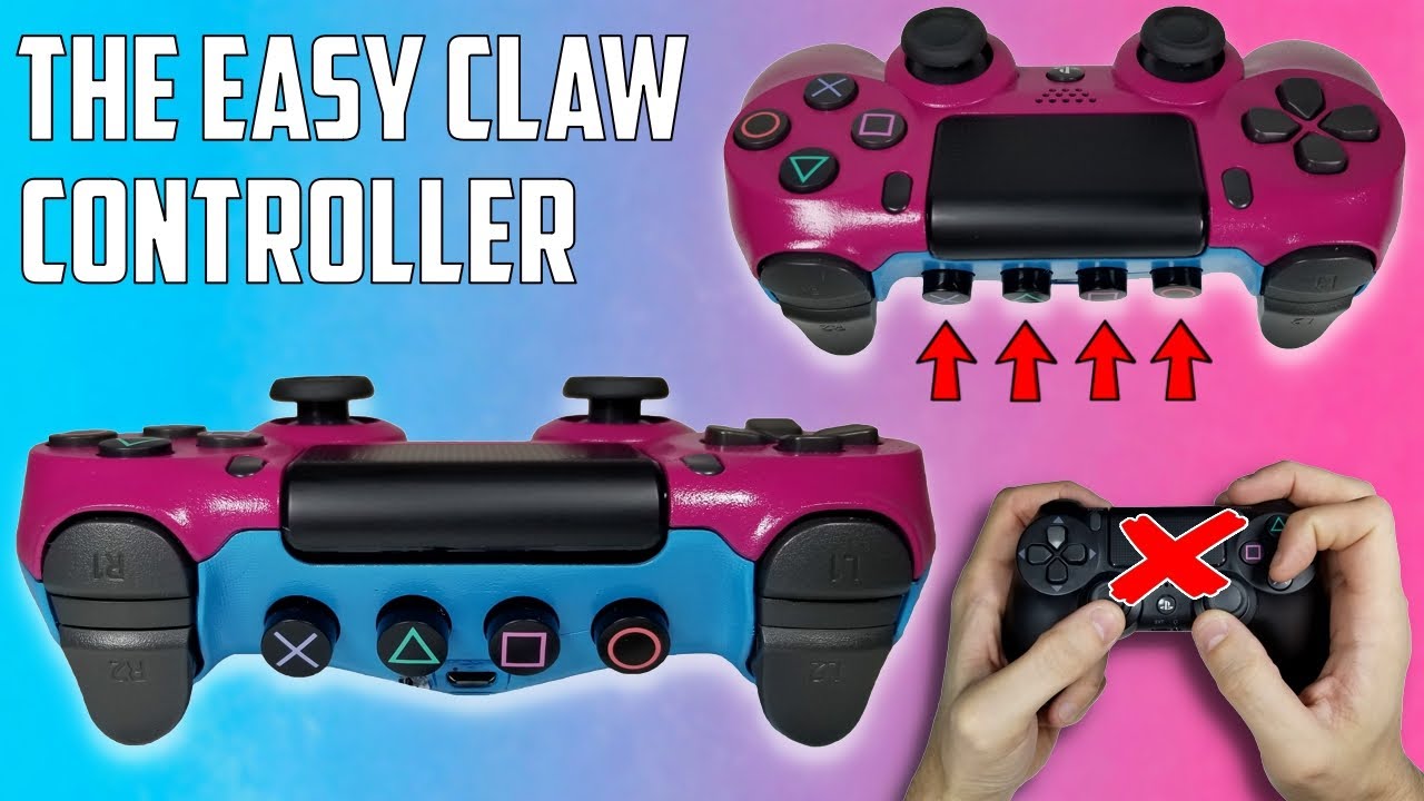 I built the BEST CONTROLLER in Fortnite | EASY CLAW CONTROLLER - YouTube