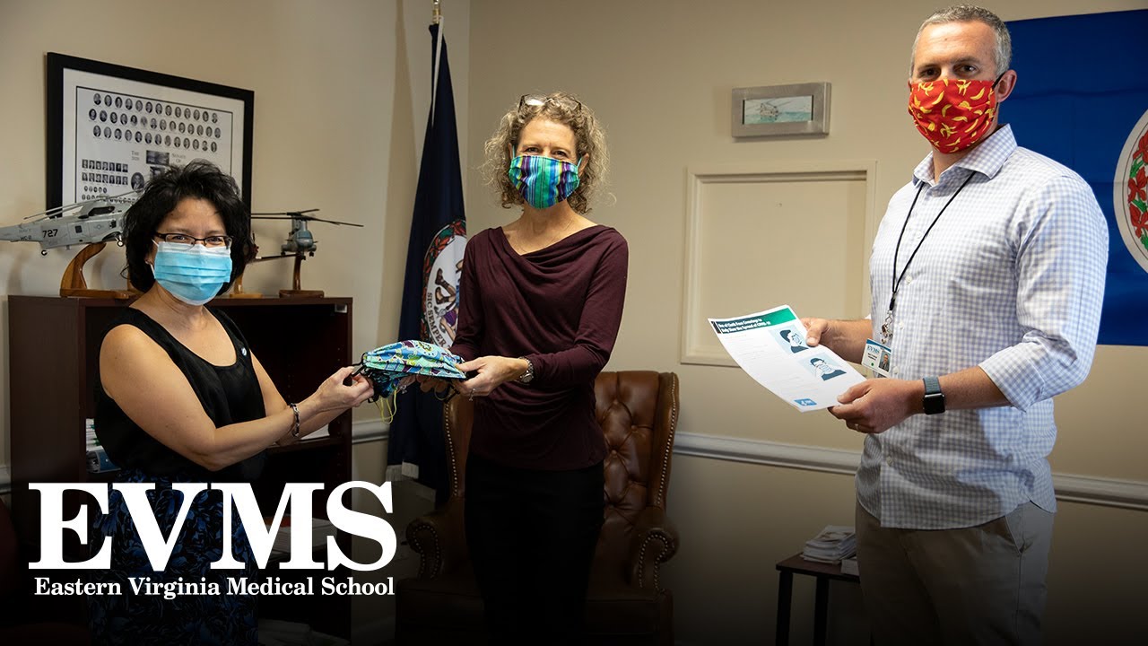 EVMS Staff Making and Distributing Masks During the COVID-19 Crisis ...
